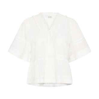 Ichi Ichi, Femme, Blouses et Chemises, Blanc, Taille: 40 FR Blouses