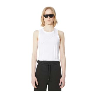 Ksubi Fragment Tank - Femme - Tops - Blanc - Taille: 38 FR