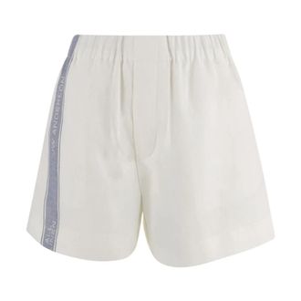J.W.Anderson Kurze Leinenhose - - Shorts - Damen - Wei&szlig; - XS