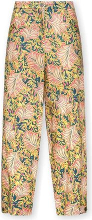 Elena Miro Femme, Pantalons, Multicolore, Taille: 40 FR Printed Pantalons
