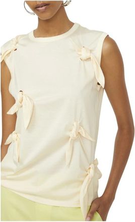 Isabelle Blanche Femme, Tops, Blanc, Taille: 42 FR Is26Ss-T078T028100