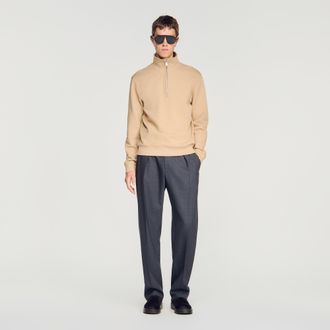 Sandro Sweatshirt aus Baumwolle