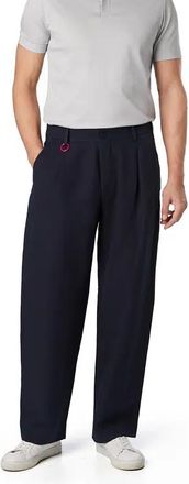Joop Herren Bundfaltenhose blau