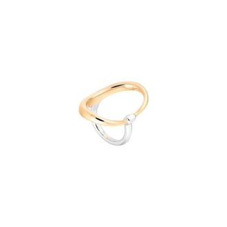 Charlotte Chesnais Turtle Ring - - Accessories - Damen - Gelb - 53 MM