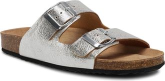 Geox Pantoletten Geox D Brionia A D15LSA 000CF C1007 Silberfarben