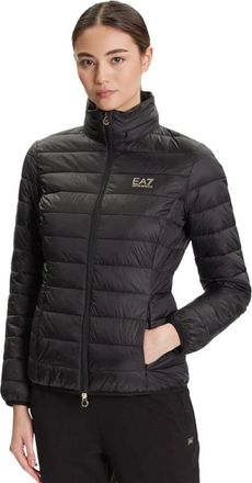 Emporio Armani Femme, Vestes, Noir, Taille: 42 FR Bomber Jacket