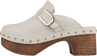 L37 Femme, Chaussures, Blanc, Taille: 37 EU Sabots d&eacute;t&eacute;