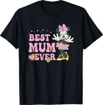 Disney Minnie Best Mom Ever 60s T-Shirt