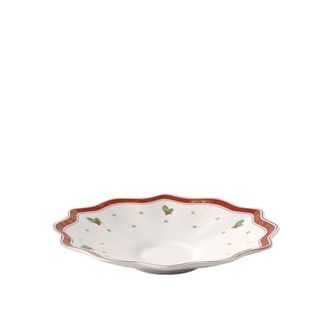 Villeroy & Boch Toys Delight Sous-tasse, 16,5 cm, Porcelaine Premium, Blanc/Rouge