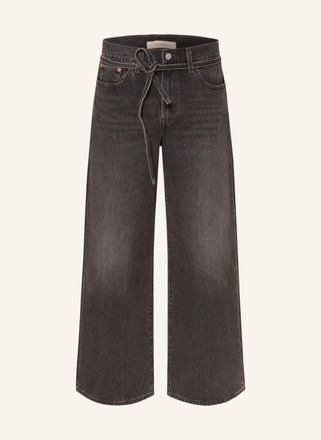 Levi's Wide Leg Jeans Xl Straight schwarz