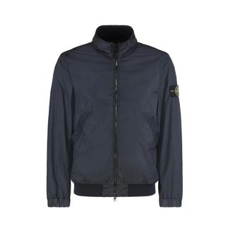 Stone Island Homme, Vestes, Bleu, Taille: S Crinkle Reps NY