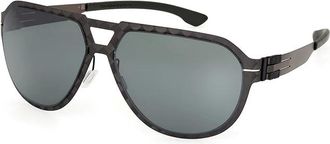 Ic! Berlin Herren, Accessories, Grau, 61 MMGr&ouml;&szlig;e