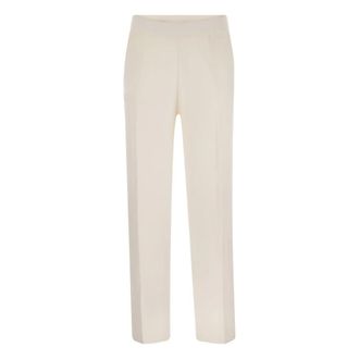 Max Mara Femme, Pantalons, Beige, Taille: 42 FR Arno Pantalons