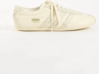 adidas Originals Tokyo sneakers cr&egrave;me et blanc