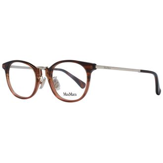 Max Mara Mm1422v Runde Brille Braun Havana