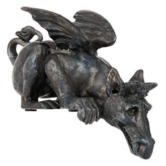 Design Toscano Whittingford, der traurige sitzende Drache, Figur