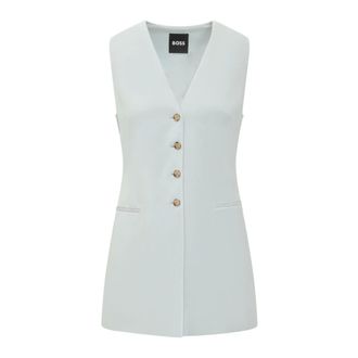 HUGO BOSS Femme, Vestes, Bleu, Taille: 40 FR Julinial Jacket