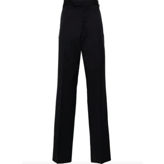 Vivienne Westwood Homme, Pantalons, Bleu, Taille: L Pantalon Marine Style Décontracté Élégant