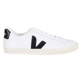 Veja Homme, Chaussures, Blanc, Taille: 41 EU Esplar Logo Baskets