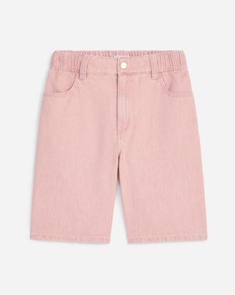 Arket Lockere Jeansshorts -Rosa
