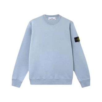 Stone Island Homme, Sweatshirts et sweats &agrave; capuche, Bleu, Taille: 2XL SweaT-shirt ras du cou