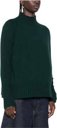 Be You Rollkragenpullover mit Rippb&uuml;ndchen - - Knitwear - Damen - Gr&uuml;n - XL