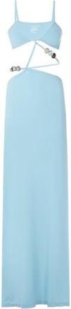 CHRISTOPHER ESBER Robe longue avec d&eacute;coupe