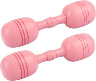 Cabilock Holz Hanteln Mädchen Fitness Gymnastik Requisiten Handkoordination Ab Jahre Langlebig Praktisch Geschenk