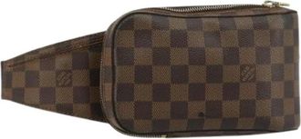 Louis Vuitton Sac bandouli&egrave;re Damier Ebene Pre-owned - Femme - Pre-owned - Brun - Taille: ONE Size