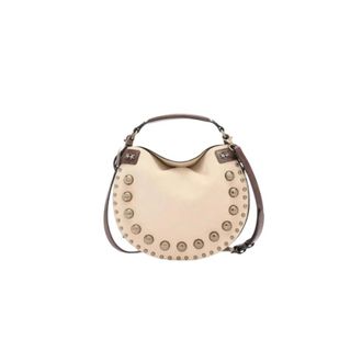 La Martina Femme, Sacs, Beige, Taille: ONE Size Luna Half-Moon Bag