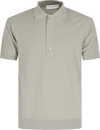 Paolo Pecora Homme, Tops, Vert, Taille: XL Maglia a Polo