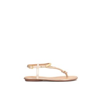 Kazar Leder flache Sandalen - - Shoes - Damen - Gelb - 40 EU