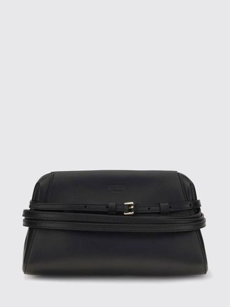 Moschino Tie Me Mini-Clutch aus Leder mit abnehmbarem Riemen