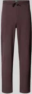 HUGO BOSS Regular Fit Sweathose aus Baumwoll-Mix