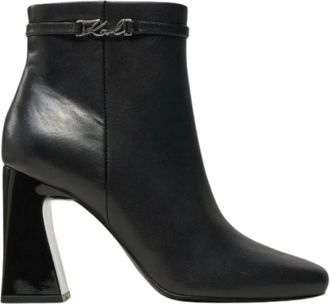 Karl Lagerfeld Femme, Chaussures, Noir, Taille: 38 EU Kl33150 Bottines