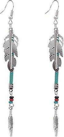 Generic Bohemia Style Glands Dangle Drop Boucles doreilles en Alliage De Mode Feuille Boucles doreilles Bijoux Accessoires Femme Femme F&ecirc;te D&eacute;coration De Haut