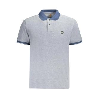 Timberland Klassisches Kurzarm-Poloshirt - - Tops - Herren - Blau - S