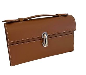 Savette Tan Symmetry Pochette