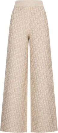 Dior Femme, Pantalons, Beige, Taille: 38 FR Pantalon &Eacute;vas&eacute; R&eacute;versible