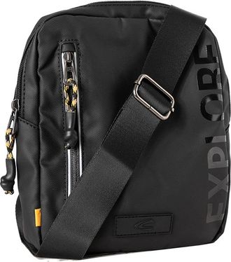Camel Active Herren Schultertasche schwarz Mikrofaser/Nylon
