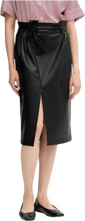 Oui Femme, Jupes, Noir, Taille: 40 FR Jupe Midi