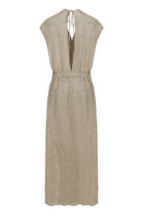 Savannah Morrow Fiori Dress - Beige
