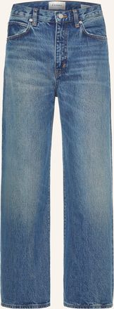 Frame Denim Frame Wide Leg Jeans The Bow Crop blau