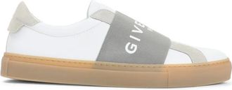 Givenchy Low-Top Sneaker - Low Top White And Grey Calf Leather Sneakers - Gr. 44,5 (EU) - in Weiß - für Damen