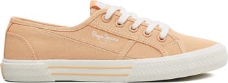 Pepe Jeans London Sneakers aus Stoff Pepe Jeans Brady Basic W PLS31287 Orange