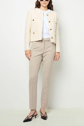 Gerard Darel Pantalon ajust&eacute; &eacute;lastiqu&eacute; - NALA - Sable