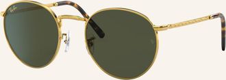 Ray-Ban Sonnenbrille rb3637 New Round gold