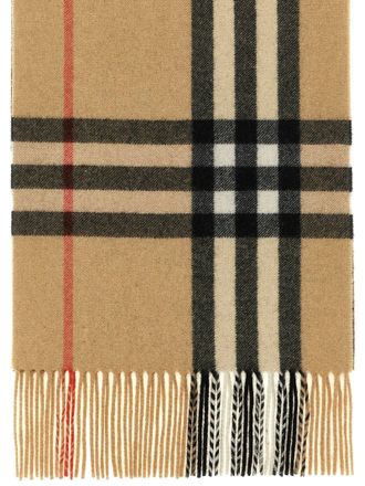 Burberry House Check Cashmere Scarf - Beige