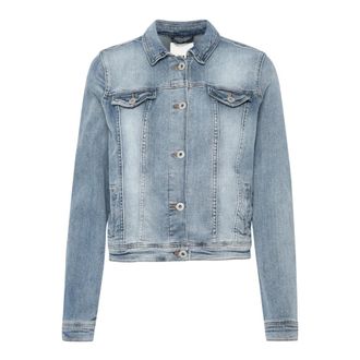 Ichi Ihstampe Ja Jakker - - Jackets - Damen - Blau - M