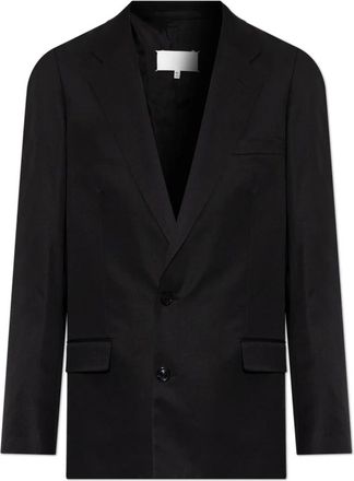 Maison Margiela Homme, Vestes, Noir, Taille: XL Blazer en laine vierge